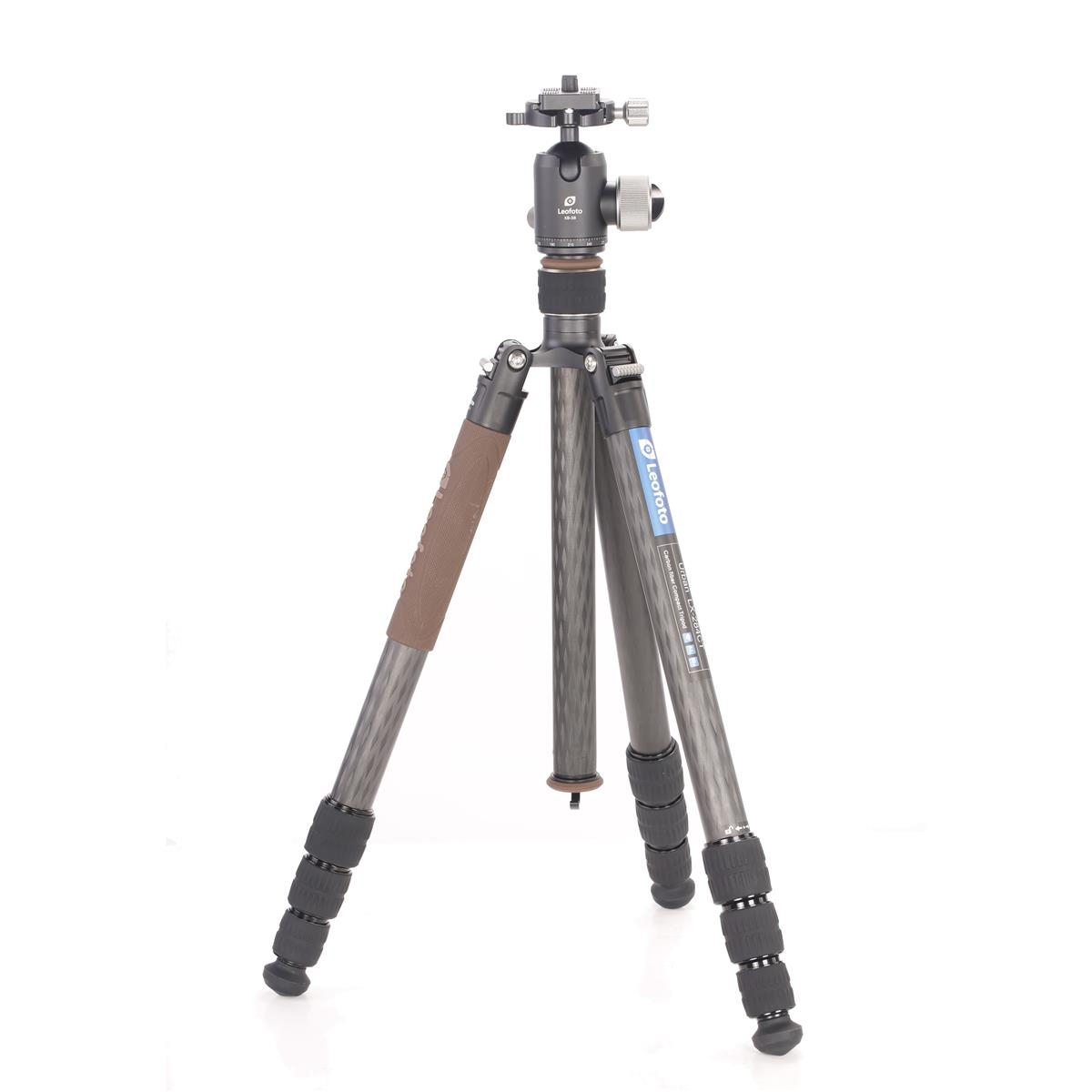 Leofoto Carbon-Dreibeinstativ LX-324CT Urban + Ballhead XB-38 - Foto Leistenschneider